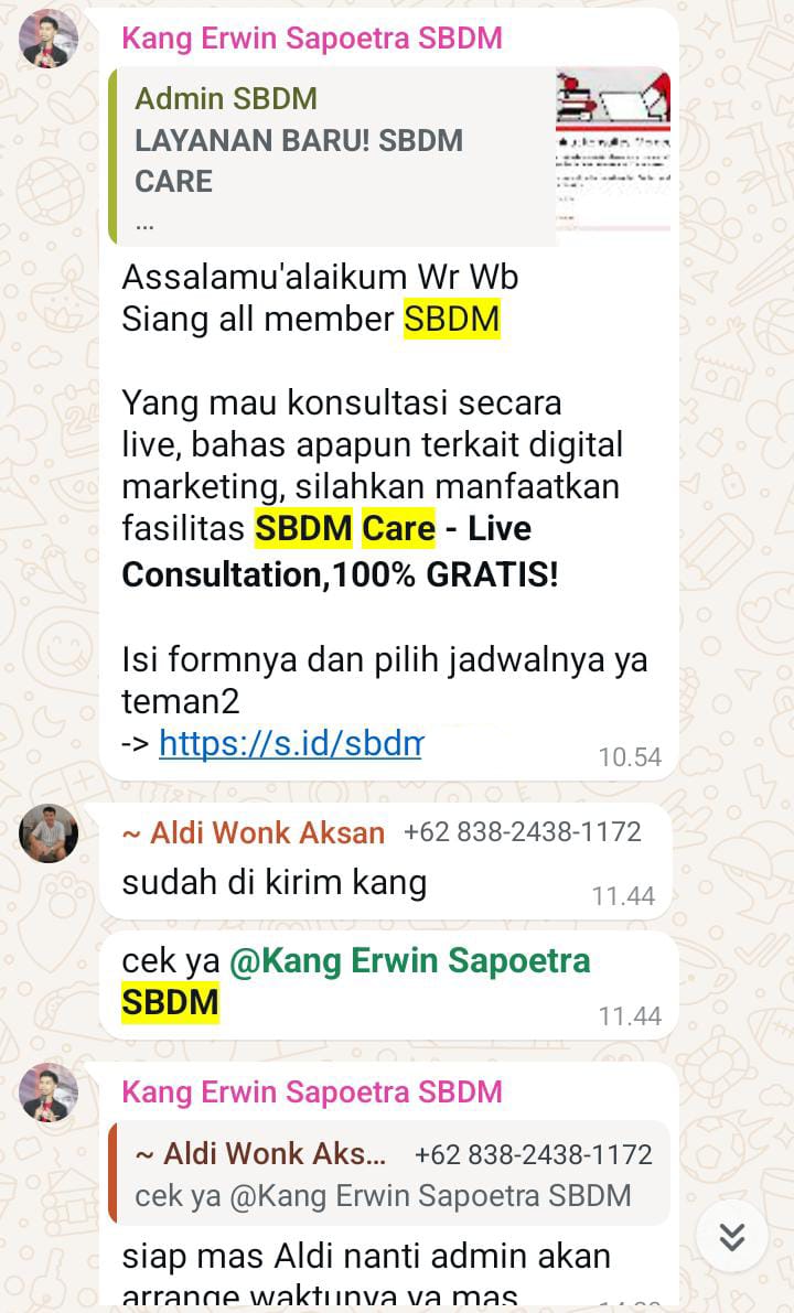 SBDM Camp - Sekolah Bisnis Digital Marketing